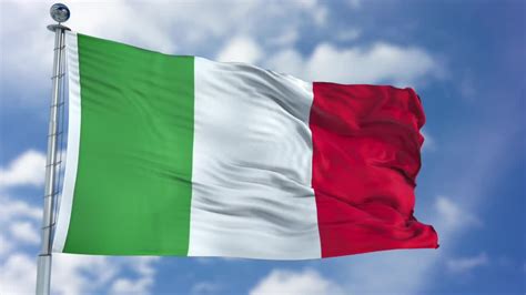 Italy Flag Animation Stock Motion Graphics Motion Array