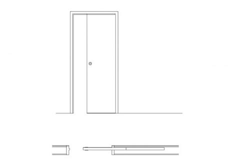 Pocket Door Detail Cad