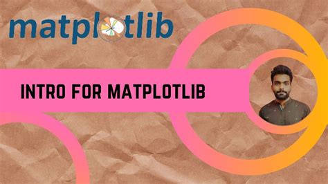 Tutorial 1 Matplotlib Introduction And Installation Youtube