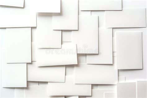 A Collection Of White Textured Paper Sheets Arranged In An Overlapping Pattern The Clean And