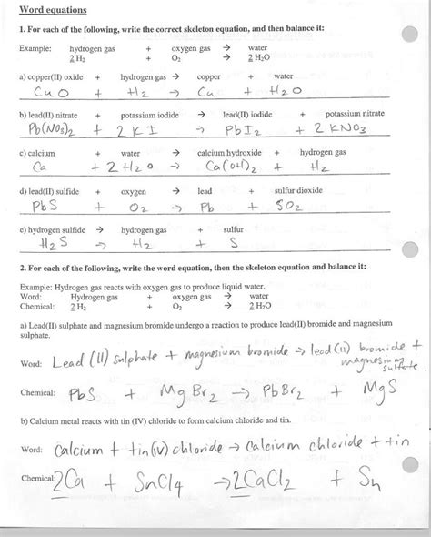 Binary Ionic And Molecular Compounds Worksheet A Side 1
