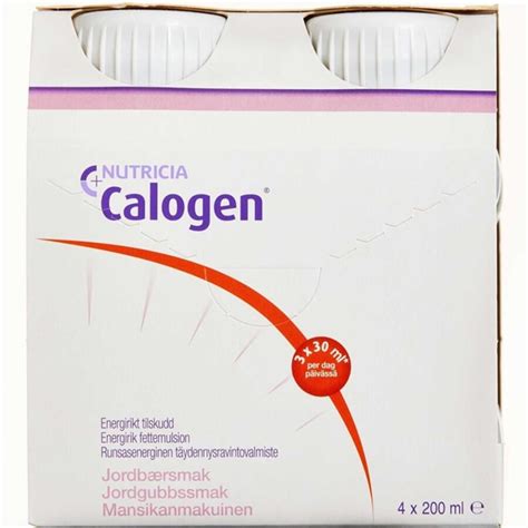 Køb Calogen M Jordbær Smag Medicinsk Udstyr 4 X 200 Ml Apopro Dk