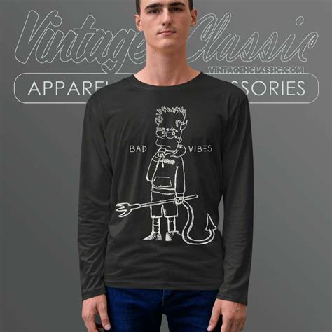 Revenge Xxxtentacion Shirt Bad Vibes Bart Simpson Vintagenclassic Tee