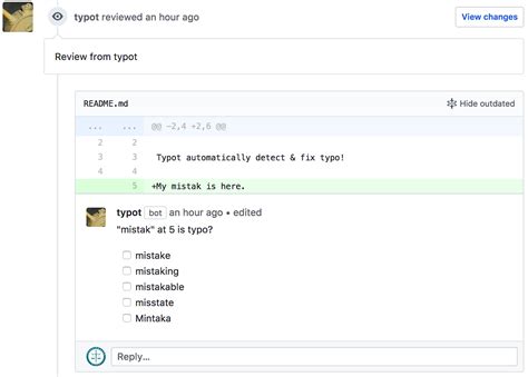 Automatically Detect Typos In The Pull Request And Fix It On Behalf Of You By Piqcy Chakki