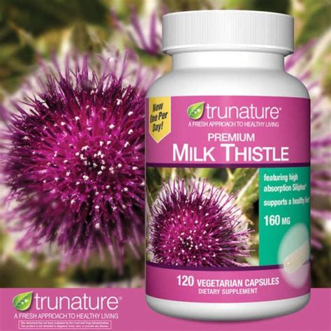 Trunature 高效保肝奶薊草 160mg 120顆素食膠囊 Milk Thistle 牛奶薊