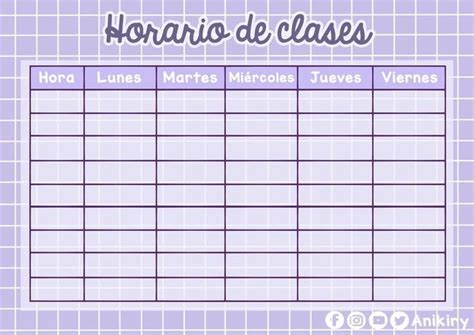 Horario De 9 Clases 😭😩 En 2023 Plantilla Horario Escolar Apuntes De Clase Horario De Clases
