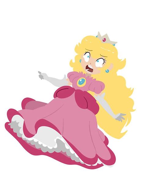 Princess Peach Scared