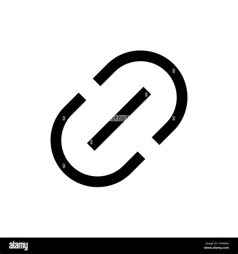 Link Icon Vector Hyperlink Chain Sign And Symbol Stock Vector Image And Art Alamy