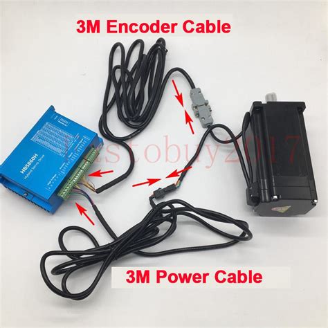 Stepper Motor Kit 4axis NEMA34 8 2nm 2phase Stepper Motor Driver 400W Power Supply 5axis