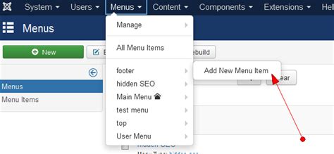 How To Create And Display Menus In Joomla Szoupi Web Design And