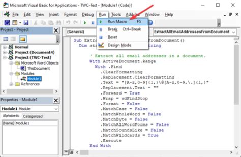 How To Extract Email Addresses From Word Document
