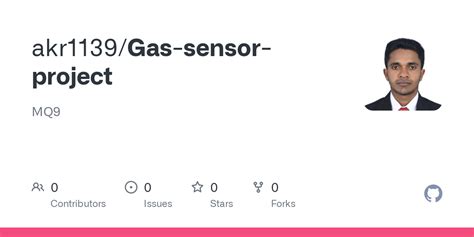 Github Akr1139gas Sensor Project Mq9