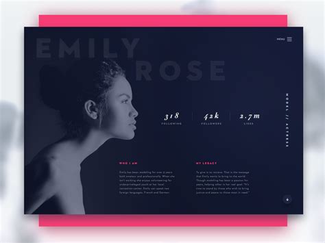 Day User Profile Daily UI By Willionaire On Dribbble