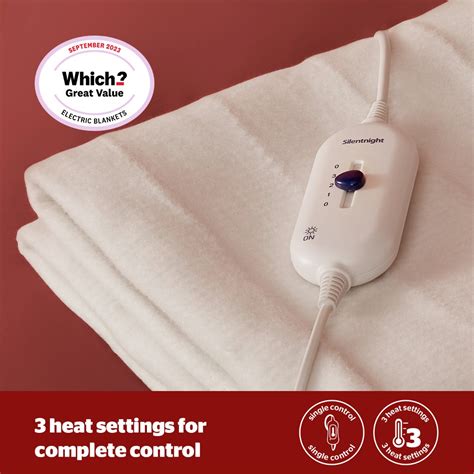 Silentnight Comfort Control Electric Blanket King