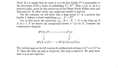 Complex Geometry Hartogs Theorem In The Proof Of The Kodaira