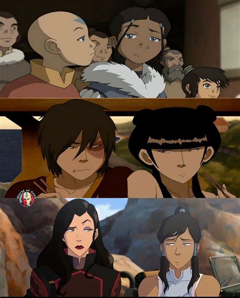 Couples In The Avatar Universe With Their Look Rthelastairbender
