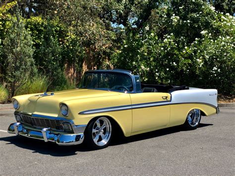 1956 Chevy Bel Air Convertible Kyb Gas Shocks Lake Effect Shoebox Super