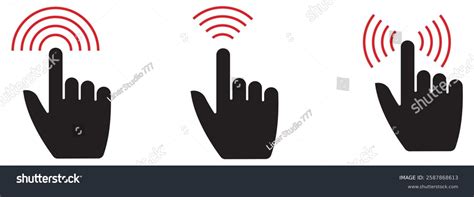 Click Cursor Load Symbol Pointer Cursor Stock Vector Royalty Free 2587868613 Shutterstock