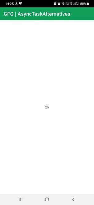 Alternatives For The Deprecated Asynctask In Android Geeksforgeeks