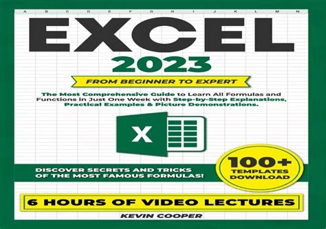Ppt Pdf Excel The Most Comprehensive Guide To Learn All Formulas And Functions In J