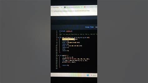 function on hackerrank hackerrank cprogrammingexamples hackerranksolution hackerraninc youtube