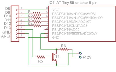 Tiny85 Fuse Resetter Jims Projects