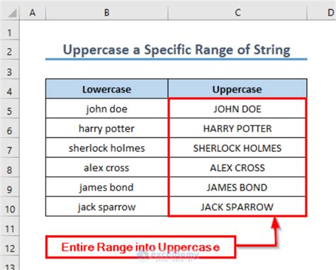 How To Use Vba Ucase Function In Excel 4 Examples