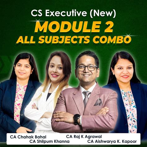 Cs Executive Module 2 Combo New Syllabus All Subjects