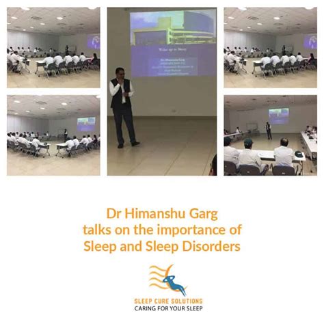 Dr Himanshu Garg Talks On The Importance Of Sleep And Sleep Disorders Sleep Cure Solutions