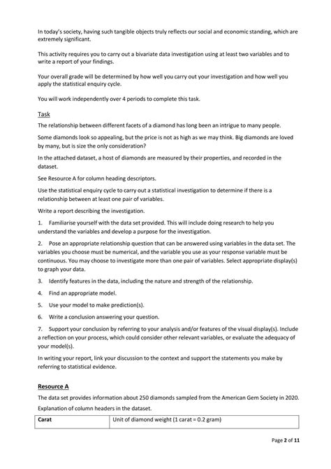 Level 3 Bivariate Data Excellence Paper As91581 Mathematics And