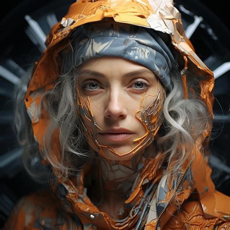 Premium Ai Image Technology Women Womens Faces With Textured Skin