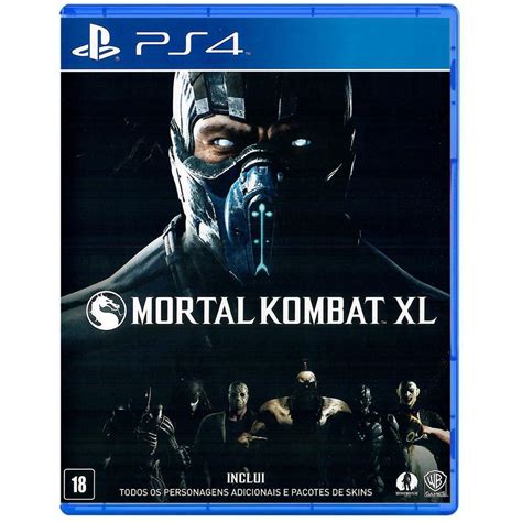 Mortal Kombat Xl Ps4 Seminovo Jogo Mídia Física Arena Games