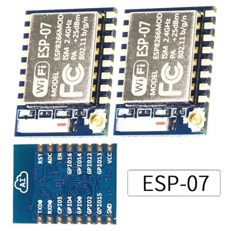 MODULE WIFI ESP8266MOD ESP 07 Avec Protocole LWIP Levez Vos Projets EUR