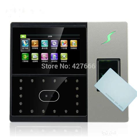 ZK TCP IP Khz Card And Fingerprint Time Attendance With Access Control Terminal ZK Face Time