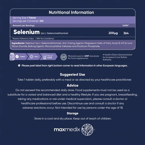 Selenium Tablets And Supplements For Hair And Nails Shytobuy Uk