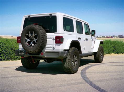 Best Exhaust Borla Jeep Wrangler Jl Jlu 20t Axle Back Exhaust Touring Black 11962cb