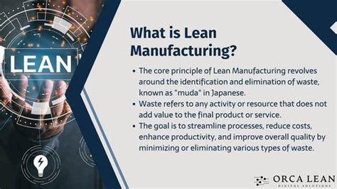 Lean Manufacturing Implementing Value Stream Mapping For Process Optimizationreport Presentationpdf