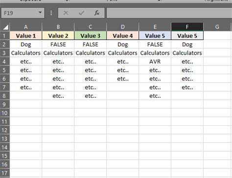 Excel How To Repeat The Condition Until The New Value Is Seen Or