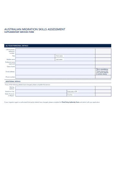FREE Migration Form Samples PDF MS Word Google Docs Excel
