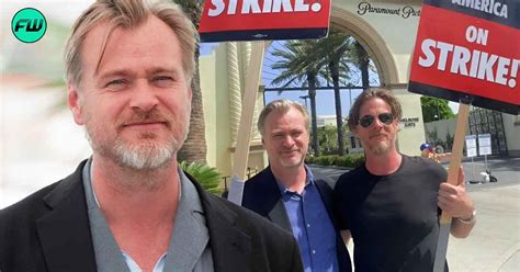Christopher Nolan Shows Support For Wga Strike With Brother Jonathan As Studios Plan To Use Ai