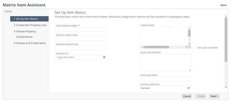 NetSuite Matrix Items SuiteRep