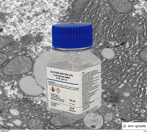 Glutaraldehyde In Buffer Ready To Use Em Grade