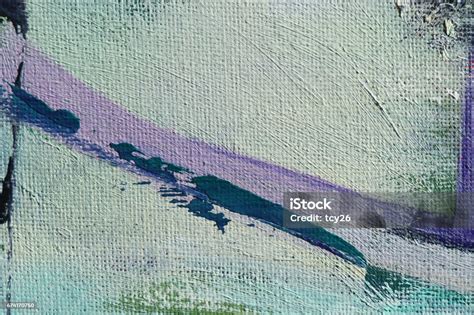 추상 미술 배경입니다 캔버스에 아크릴입니다 차가운 색상입니다 페인트의 거친 브러쉬 스트로크입니다 현대 예술입니다 현대 예술입니다 0명에 대한 스톡 벡터 아트 및 기타 이미지