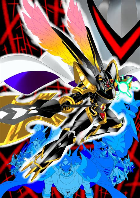 Alphamon Alphamon Ouryuken Craniummon Duftmon Dukemon Dynasmon Examon Gankoomon Jesmon