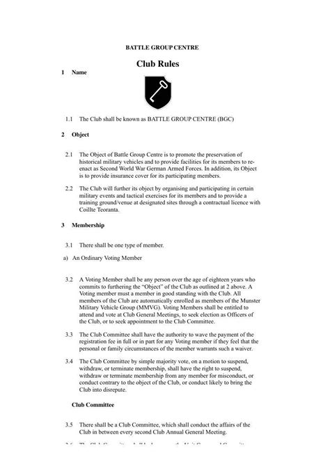 BGC Rules By Mark Bailey Flipsnack