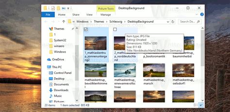 Desktop Wallpaper Location Context Menu In Windows 10