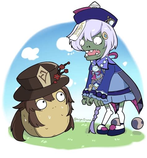 插画搬运 植物大战僵尸