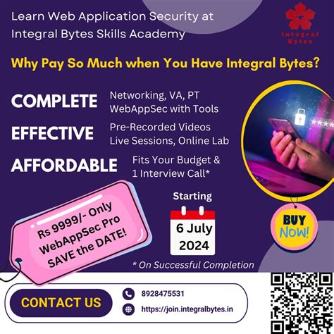 Learn Web Application Security With Live Sessions And Online Labs Integral Bytes Posted On The