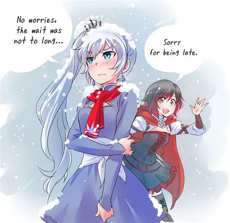 Ruby Rose And Weiss Schnee Rwby Drawn By Iesupa Danbooru