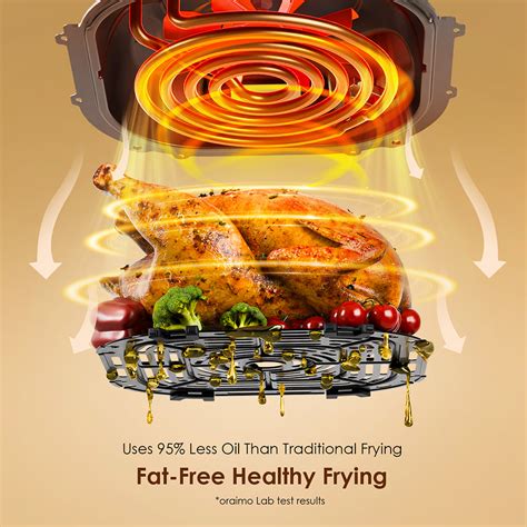 Oraimo Smartairfryer L W Touch Control Air Fryer